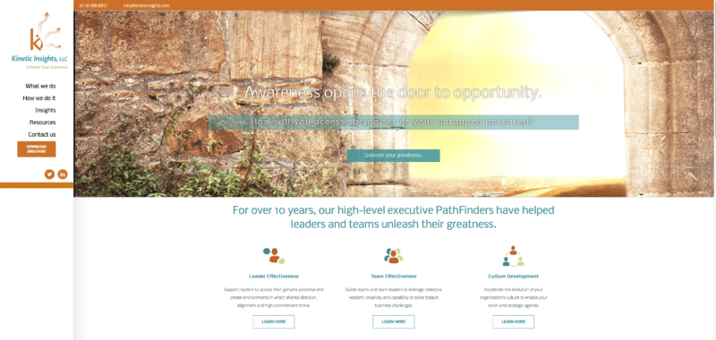Why A New Site - Kinetic Insights